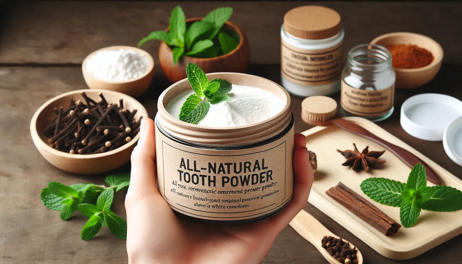 The Natural Solution: Bentonite Clay Tooth Powder – ToothPow